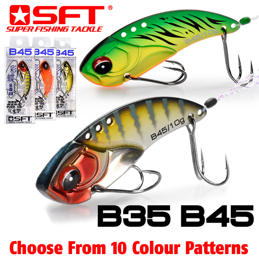 SFT B35 Metal VIB Vibe Lures - 35mm | Pro-Spin Tackle
