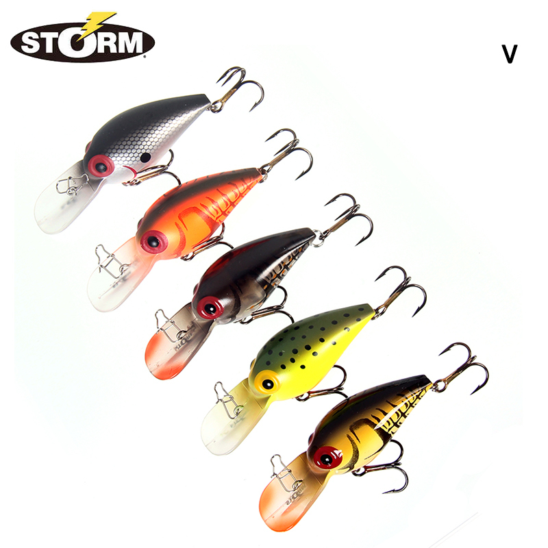 Storm Wiggle Wart Crankbait Wobbler Lure